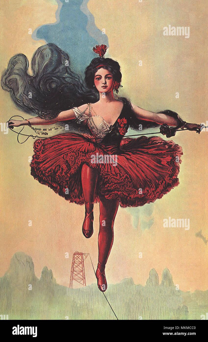 The High Wire Stock Photo - Alamy