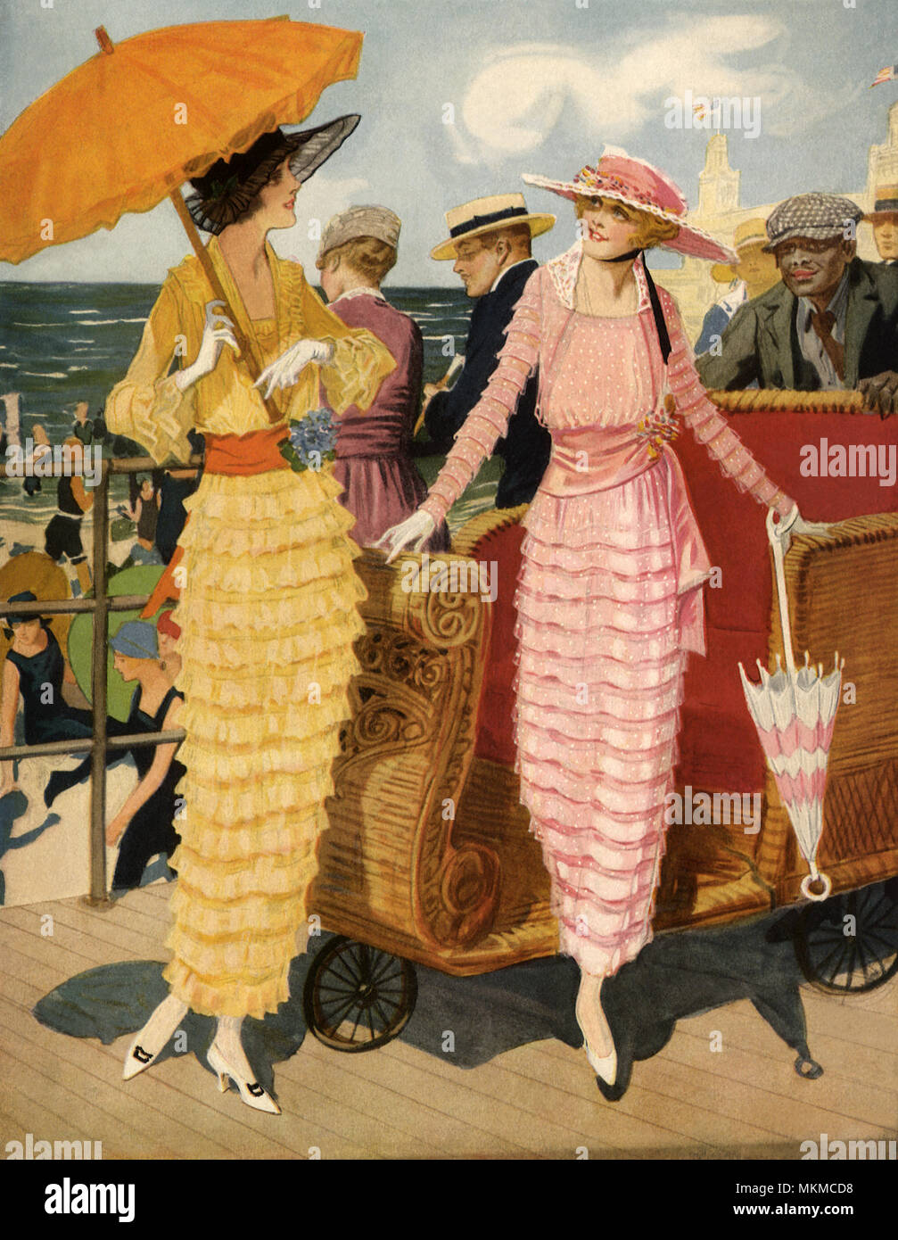 Women in Sun Clothes Stock Photo - Alamy