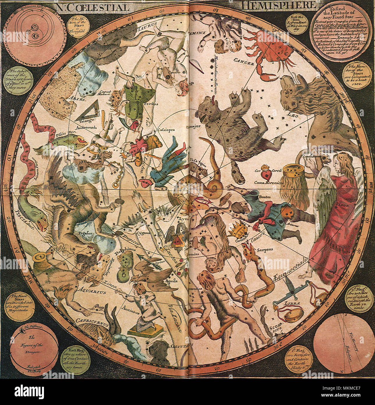 Celestial planisphere hi-res stock photography and images - Alamy