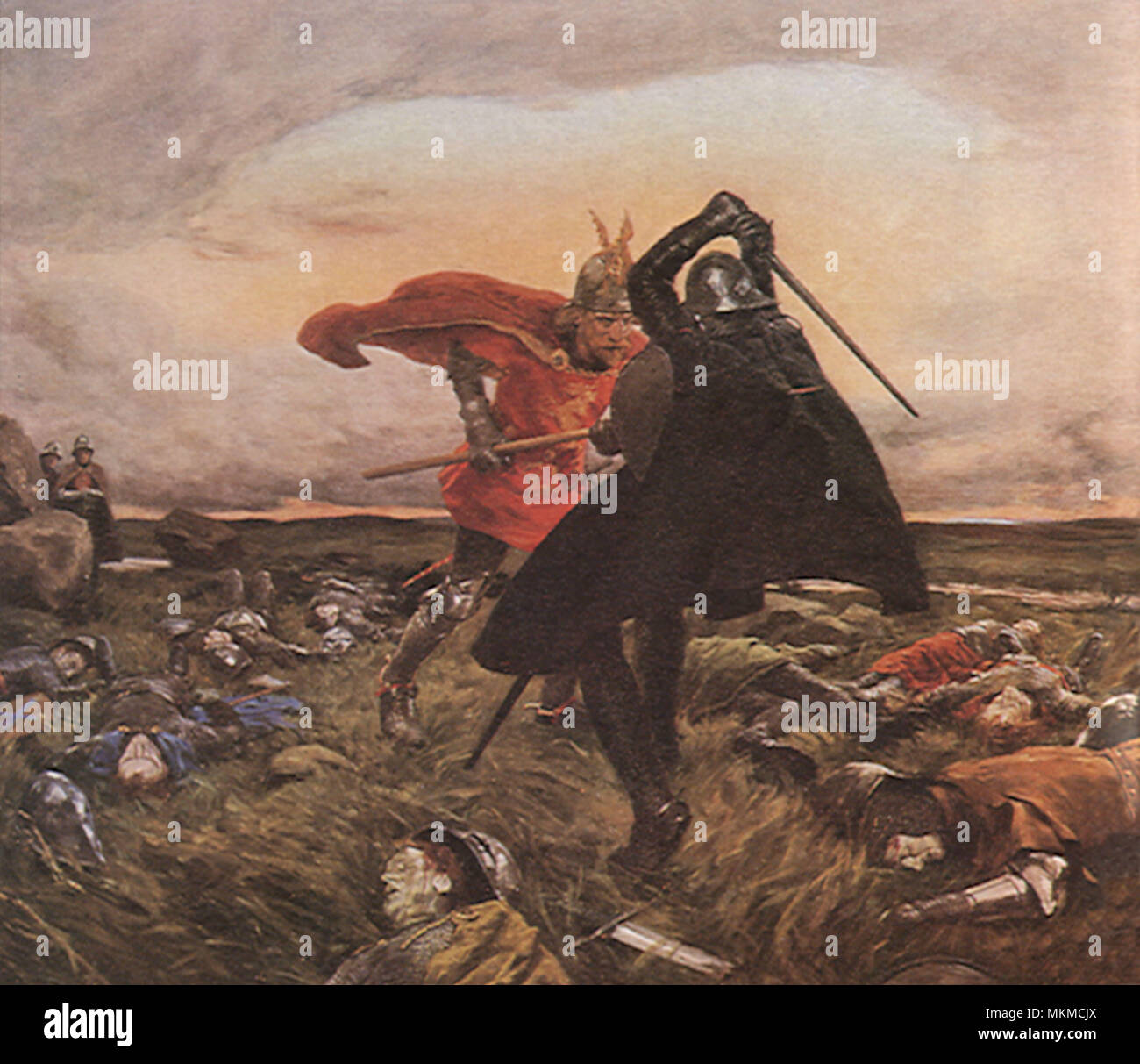 King Arthur And Mordred Rok