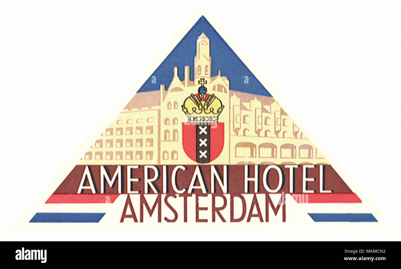The amsterdam american hotel Cut Out Stock Images & Pictures - Alamy