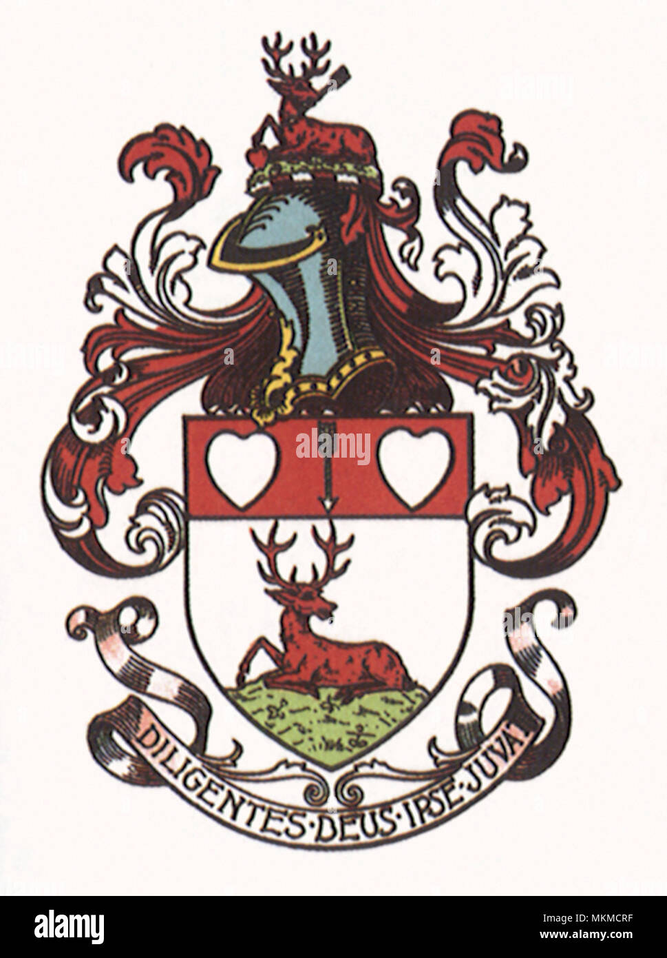 Harthill's Hart Crest Stock Photo - Alamy