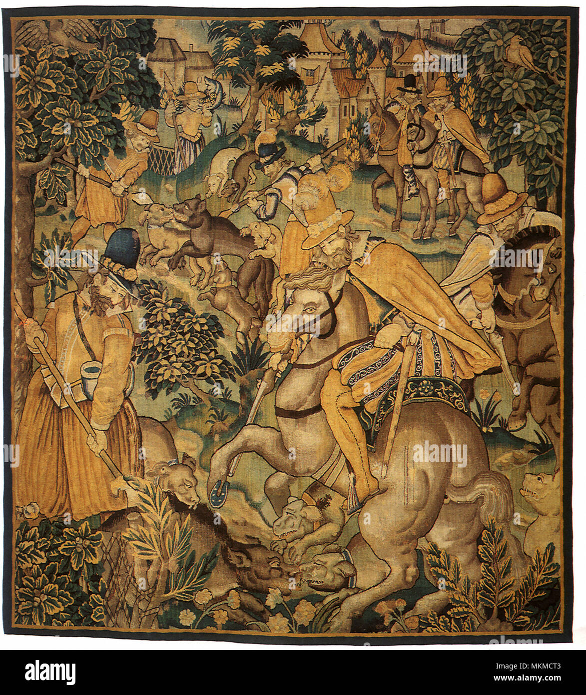 Medieval hunting art hi-res stock photography and images - Alamy