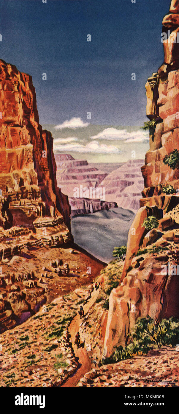 Grand canyon ravine hi-res stock photography and images - Alamy