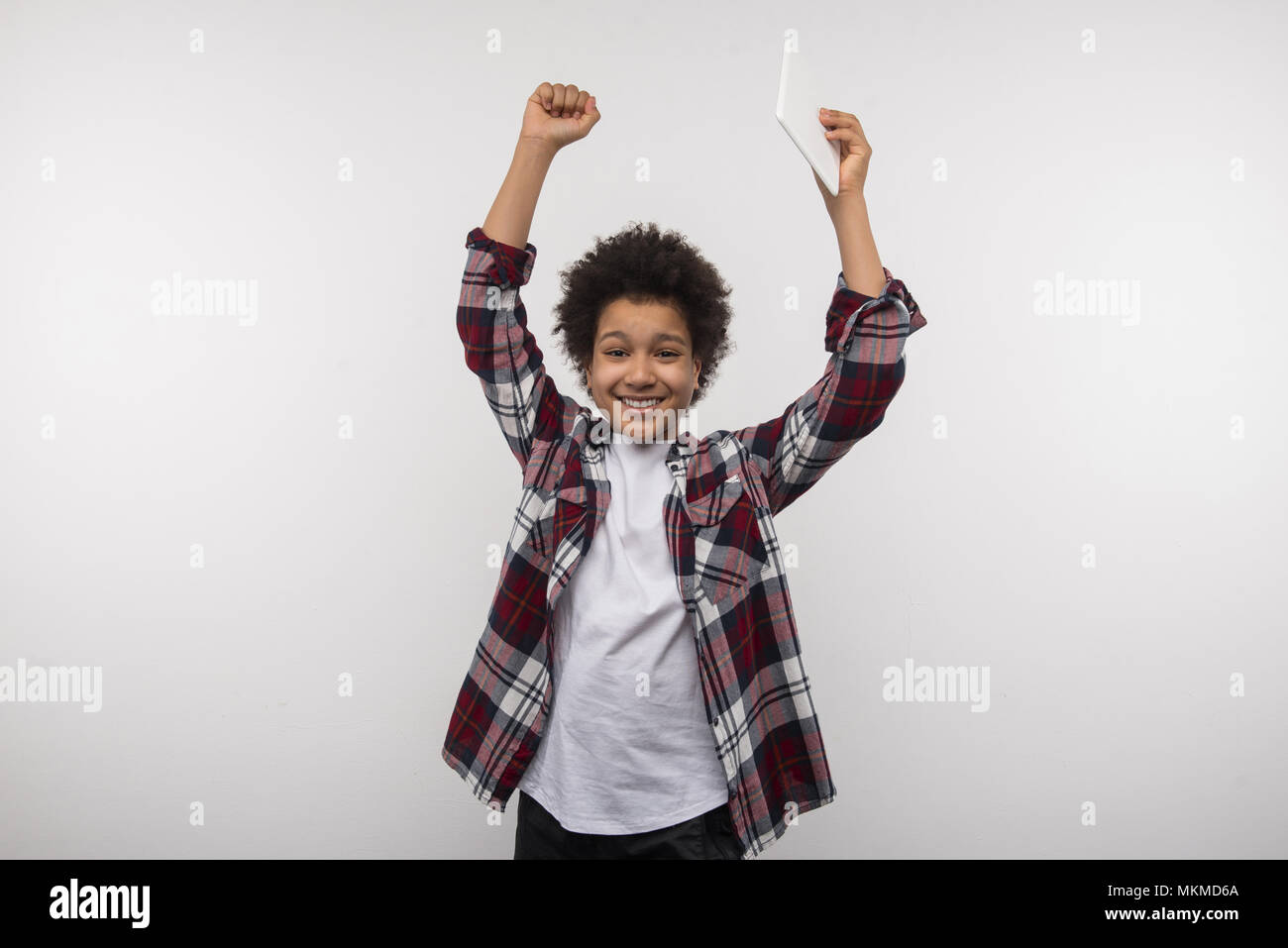Smart boy pose hi-res stock photography and images - Alamy