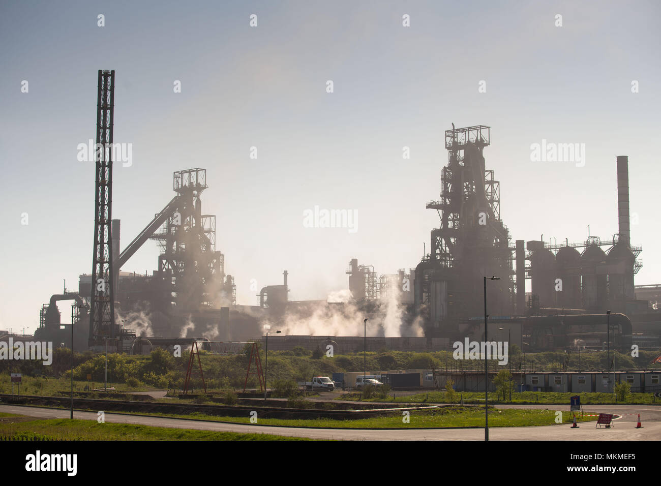 Tata Steel at Port Talbot, Wales, UK Stock Photo - Alamy