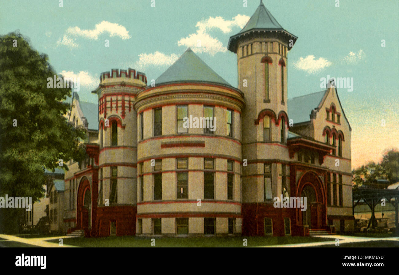 Public Library. Adrian Stock Photo - Alamy