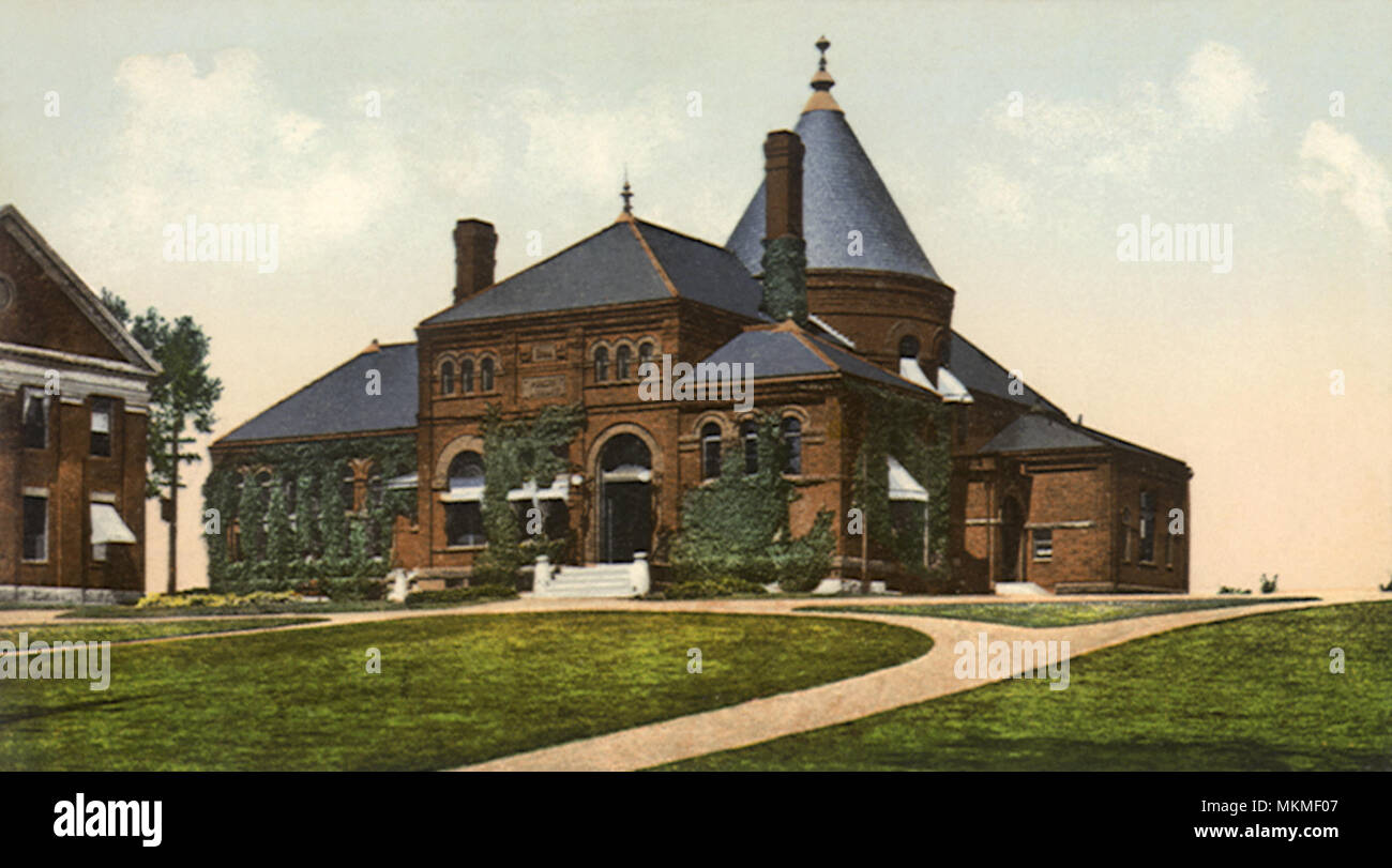 The Public Library. Somerville Stock Photo - Alamy