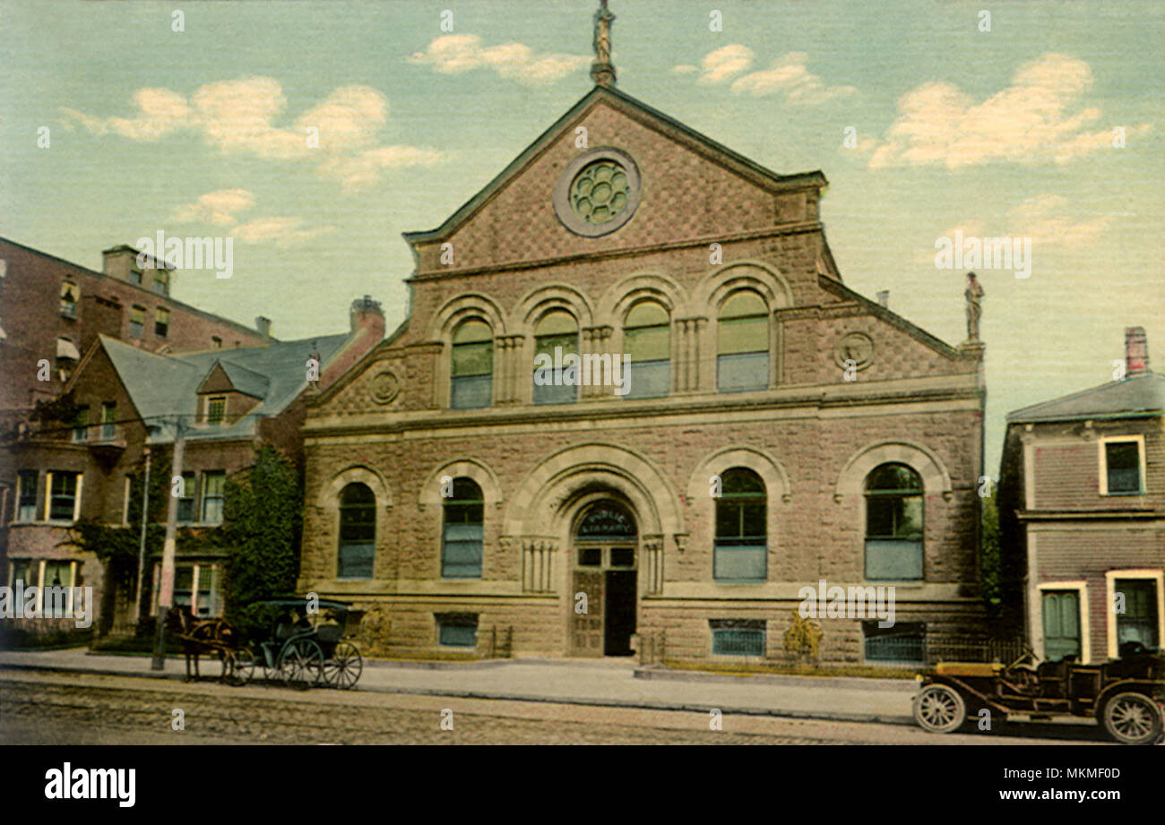 Portland Public Library Stock Photo - Alamy