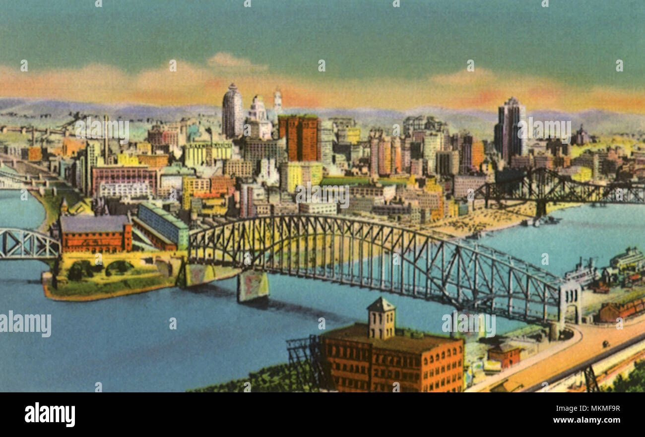 The Point in Pittsburgh Stock Photo - Alamy