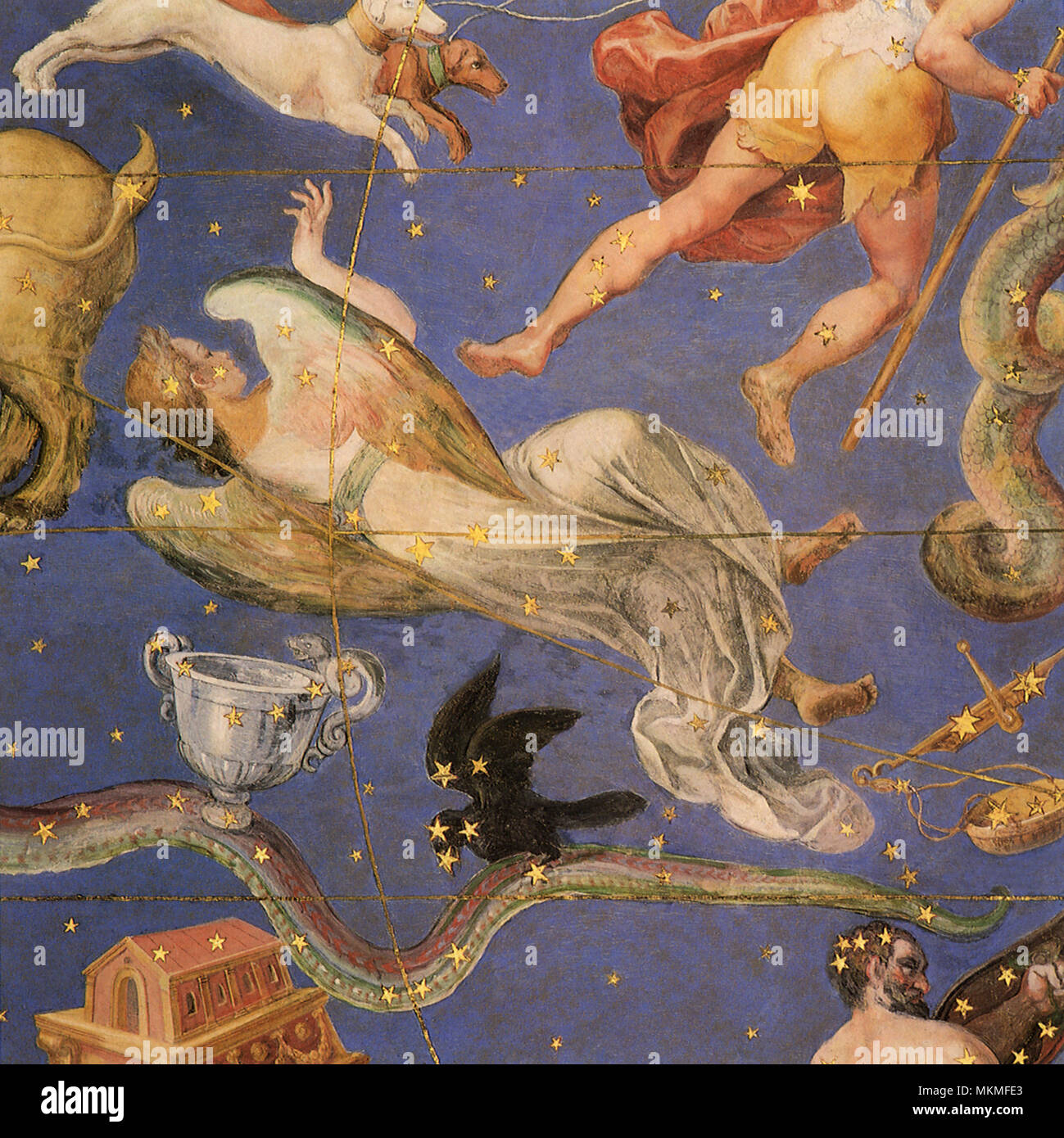 Virgo the Virgin Stock Photo - Alamy