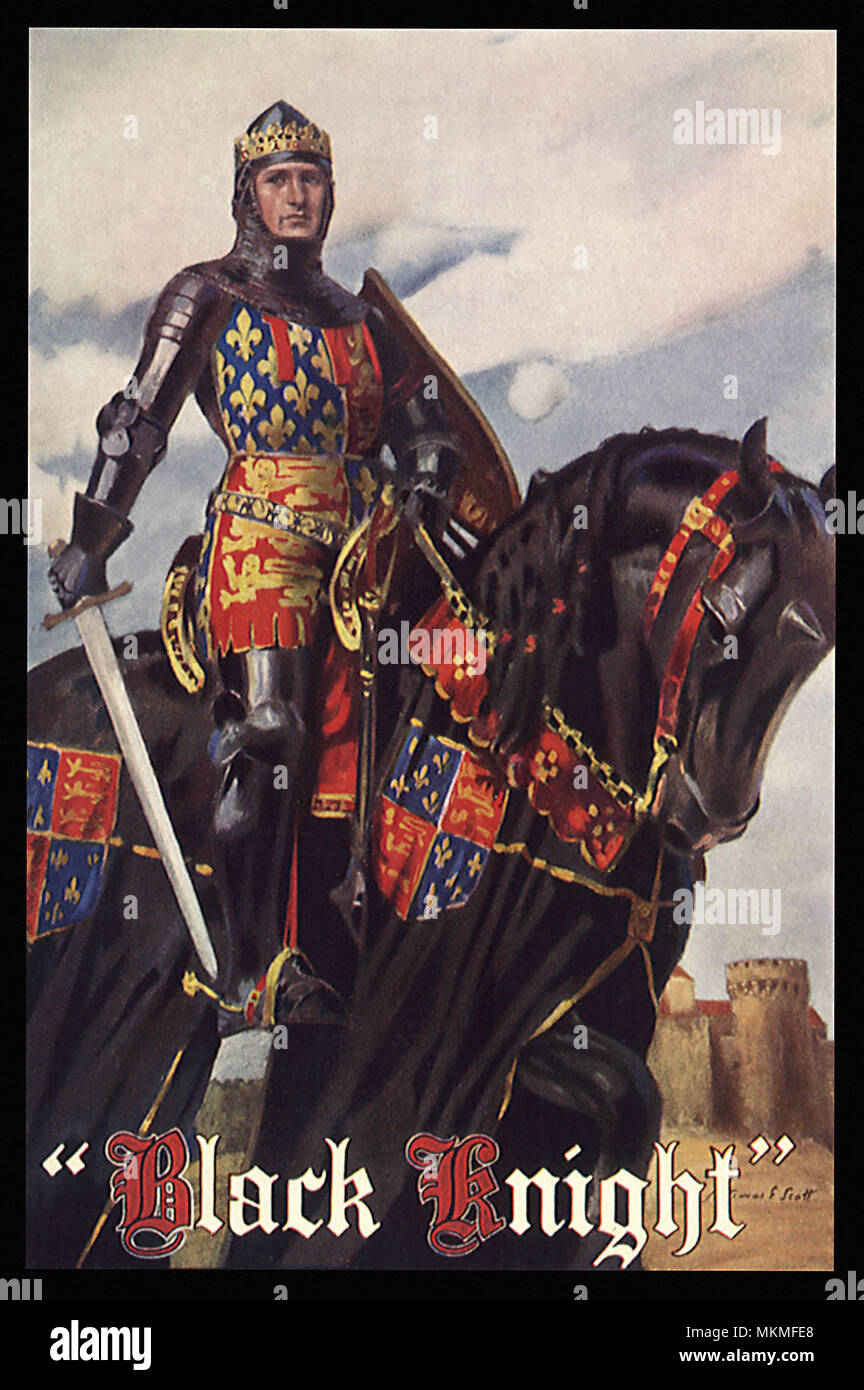 Knight on horseback hi-res stock photography and images - Alamy