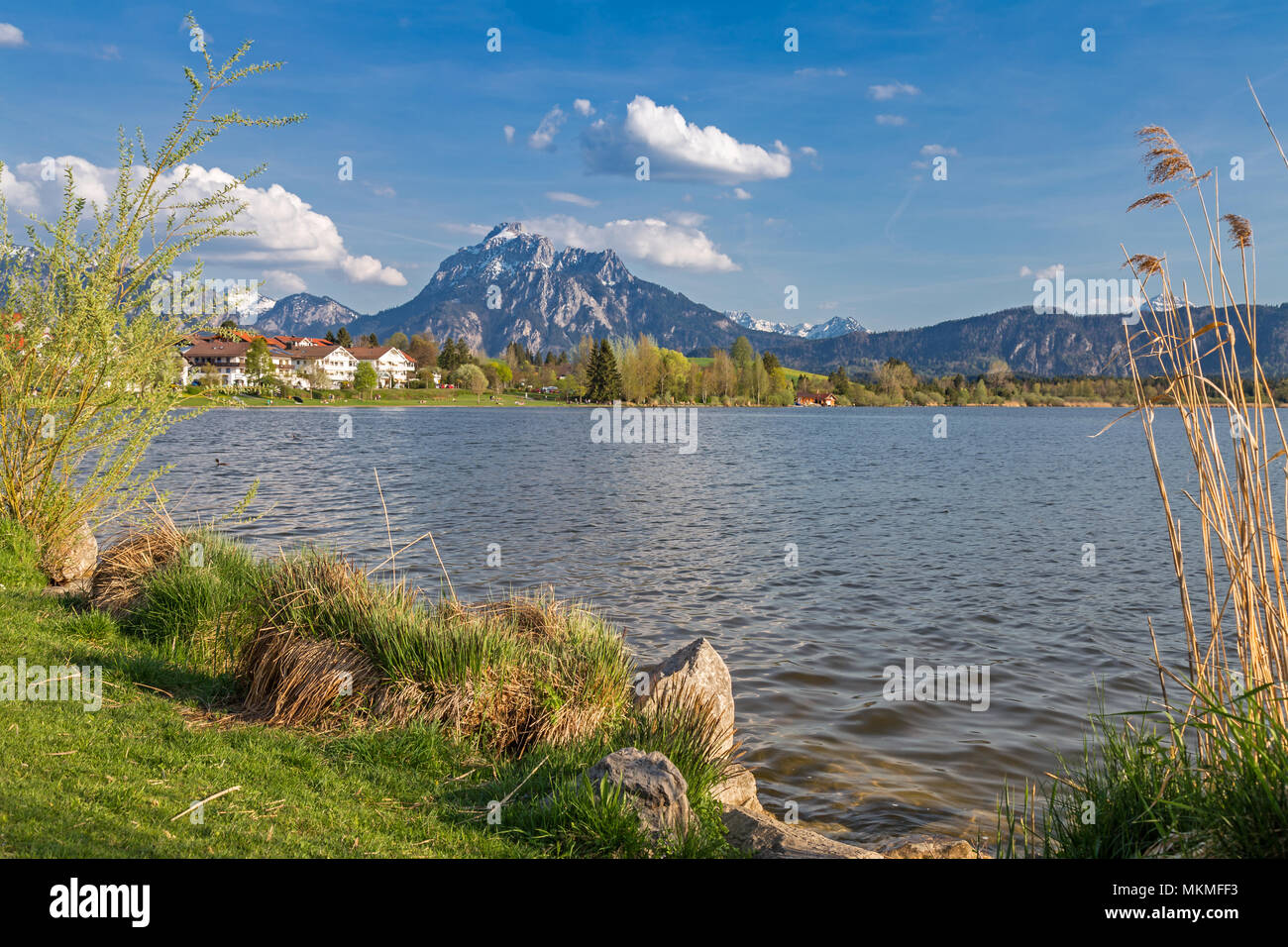 Bavaria mountain lake blue hi-res stock photography and images - Alamy