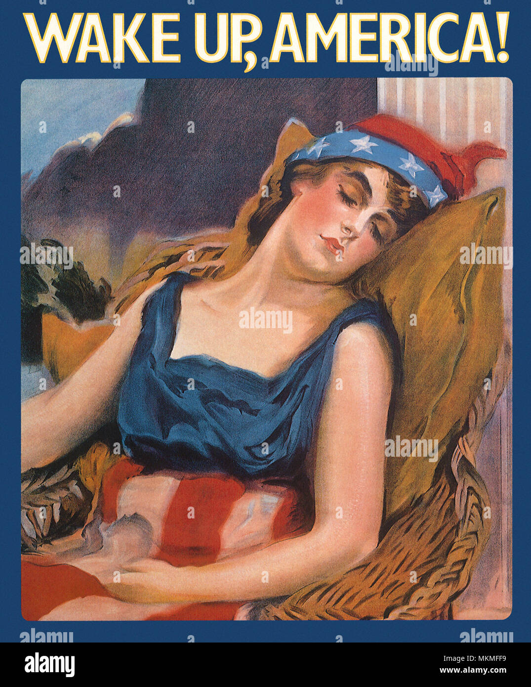 American world war i patriotic poster hi-res stock photography and ...