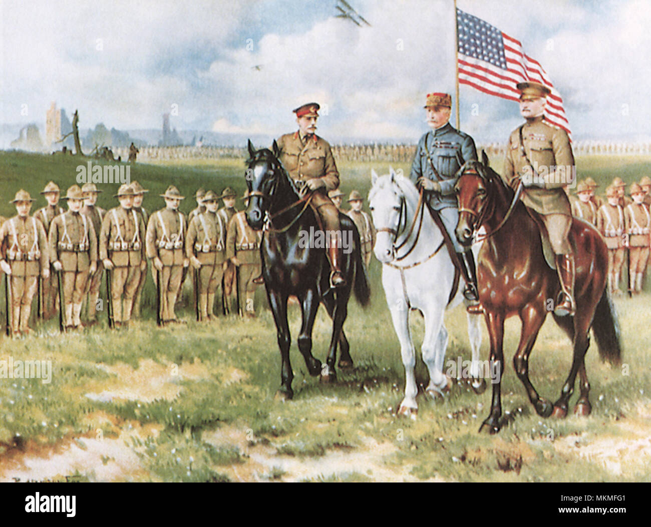 Foch and haig hi-res stock photography and images - Alamy