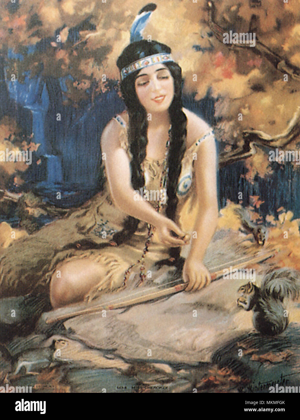 Cherokee native americans hi-res stock photography and images - Alamy