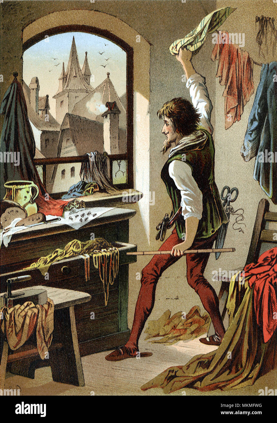 Swatting flies hi-res stock photography and images - Alamy