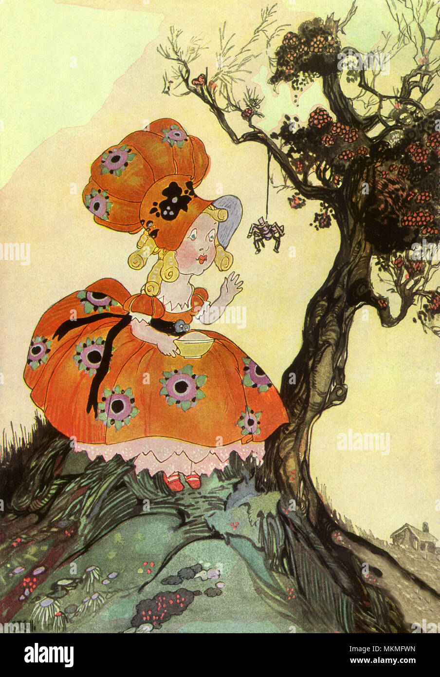 Little miss muffet hi-res stock photography and images - Alamy