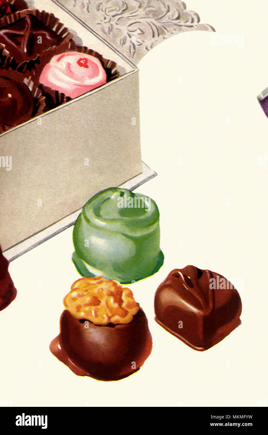 Classic chocolate box hi-res stock photography and images - Alamy