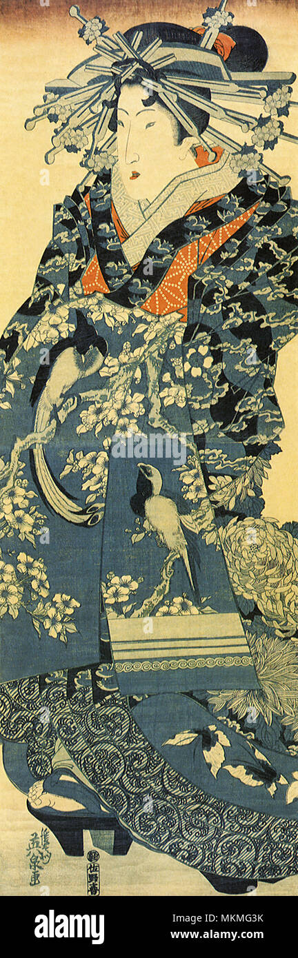 Oiran hi-res stock photography and images - Alamy