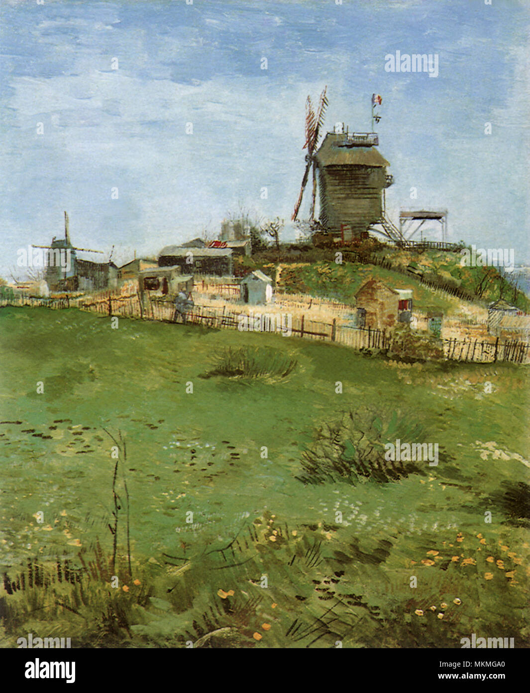 Van gogh windmill hi-res stock photography and images - Alamy