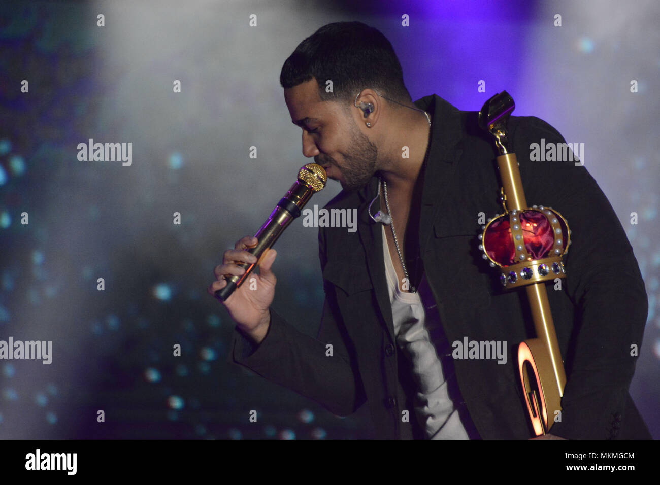Romeo Santos performs live in concert for his "Golden European Tour" at ...