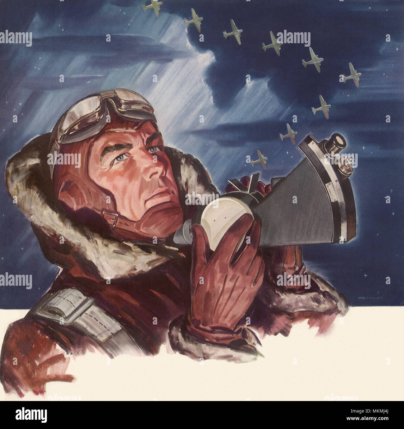 World war ii aviator hi-res stock photography and images - Alamy