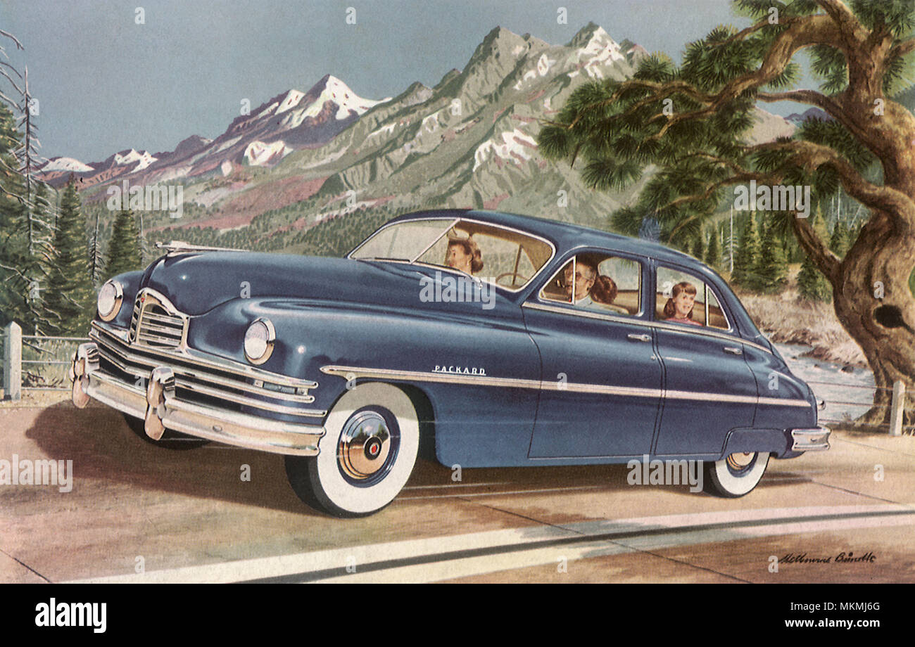 1949 Packard Eight Touring Sedan Stock Photo - Alamy