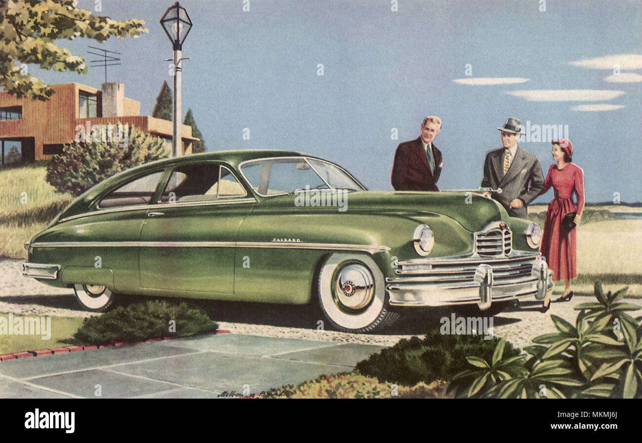 1949 Packard Eight Stock Photo - Alamy