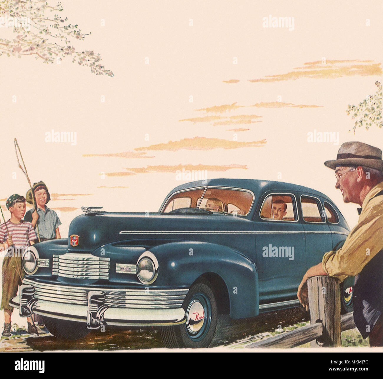1947 nash hi-res stock photography and images - Alamy