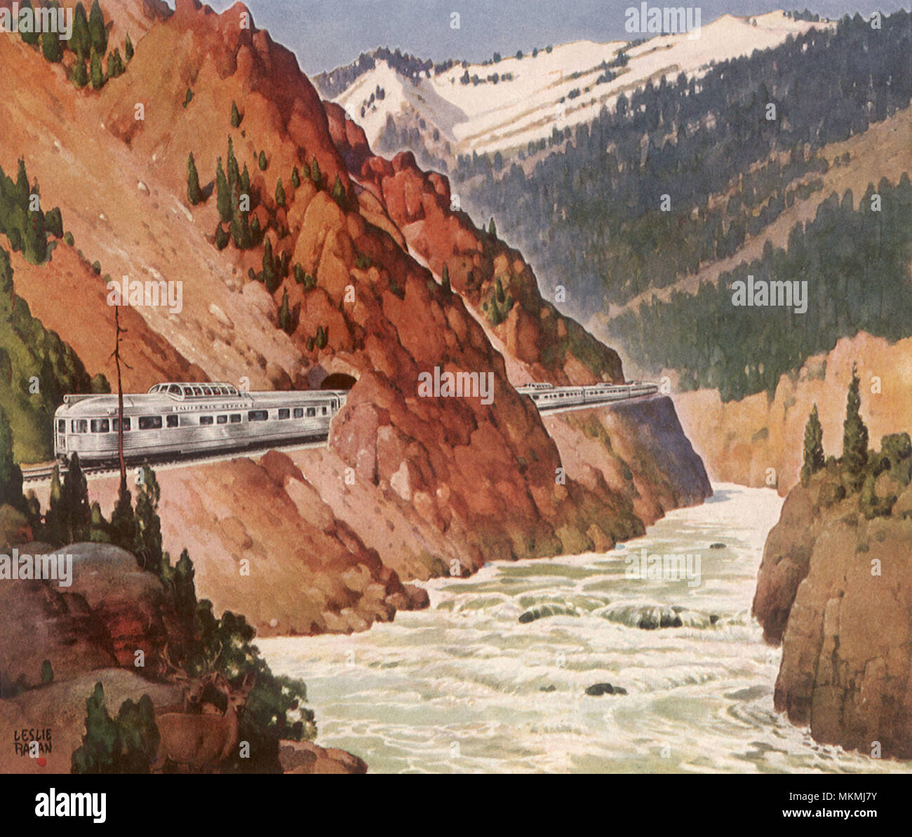 Mountain railroads hi-res stock photography and images - Alamy