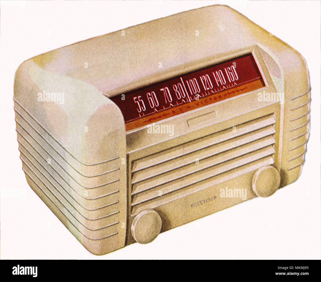 Table Set Radio Stock Photo - Alamy
