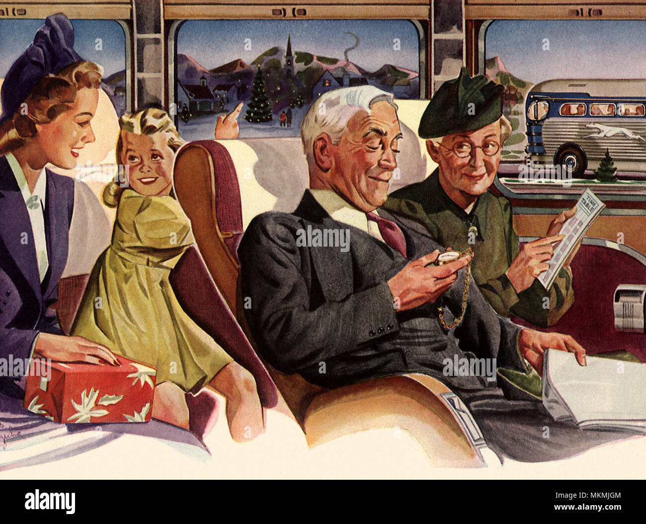 Elder bus hi-res stock photography and images - Alamy