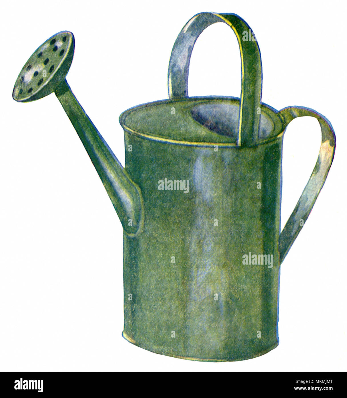 Vintage watering can illustration Cut Out Stock Images & Pictures - Alamy
