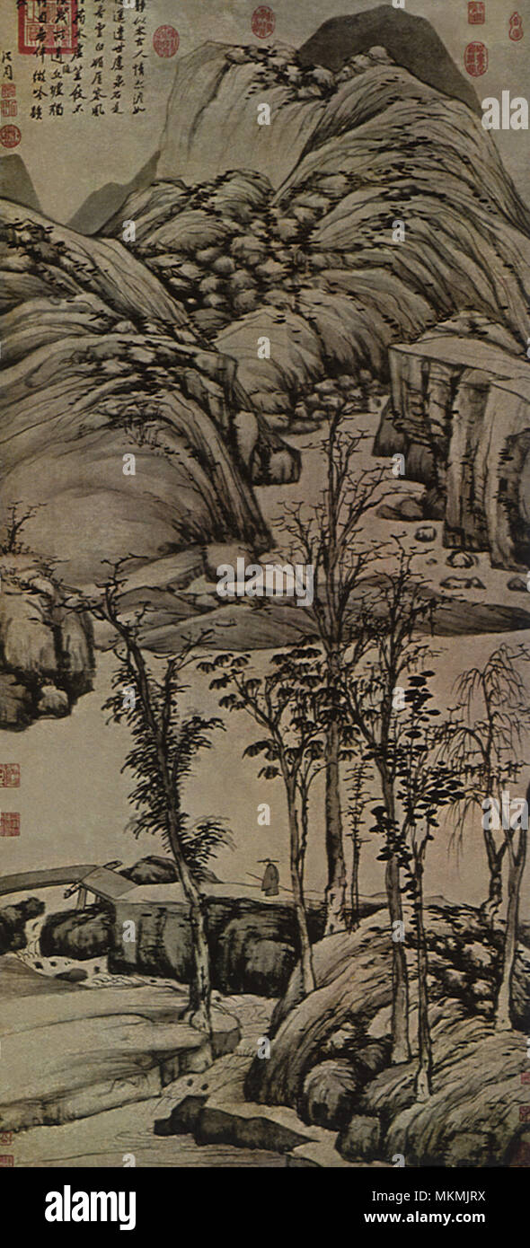 Walking with a Staff Stock Photo - Alamy