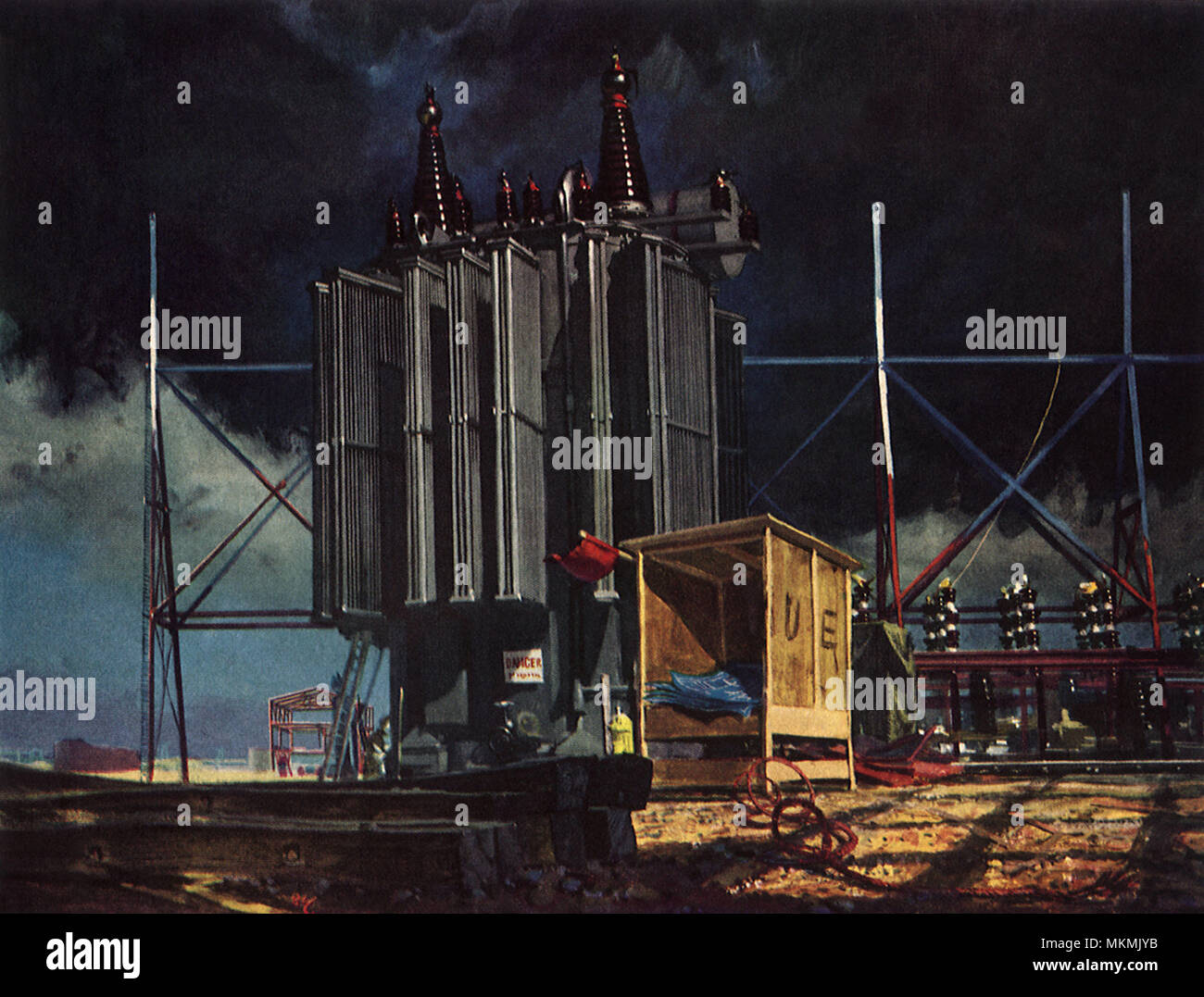 Future Power Plant Stock Photo - Alamy