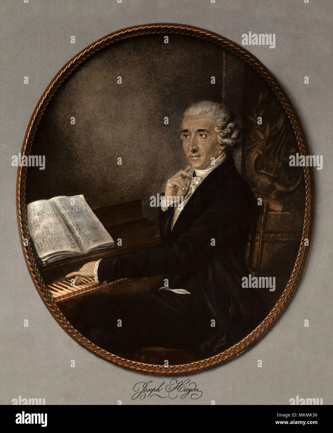 Haydn portrait hi-res stock photography and images - Alamy
