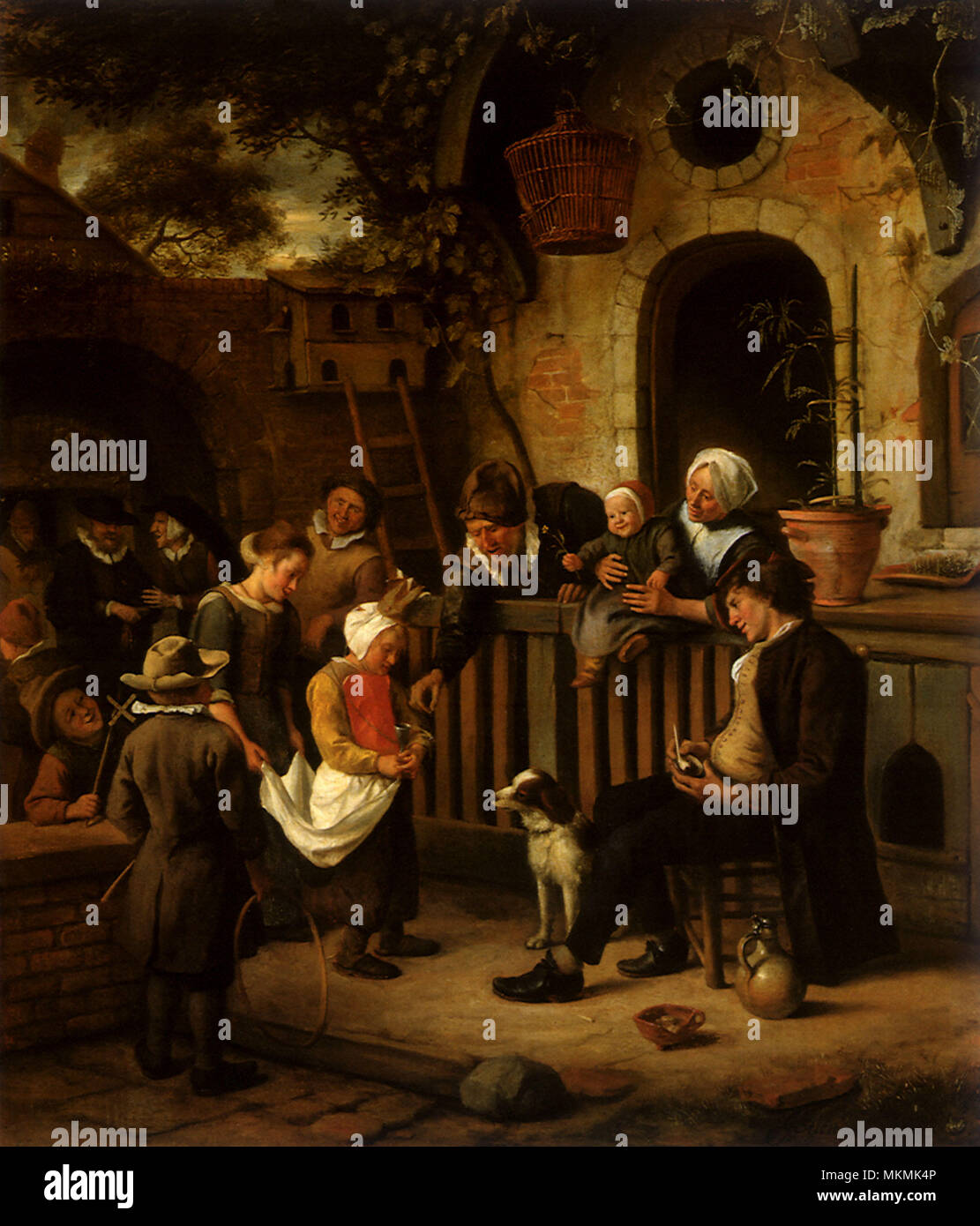 Little Alms Collector Stock Photo - Alamy