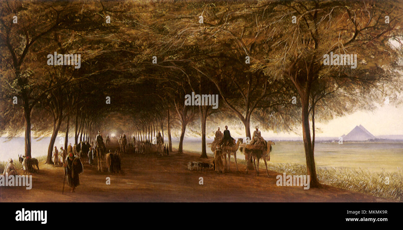 The Pyramid Road Stock Photo - Alamy