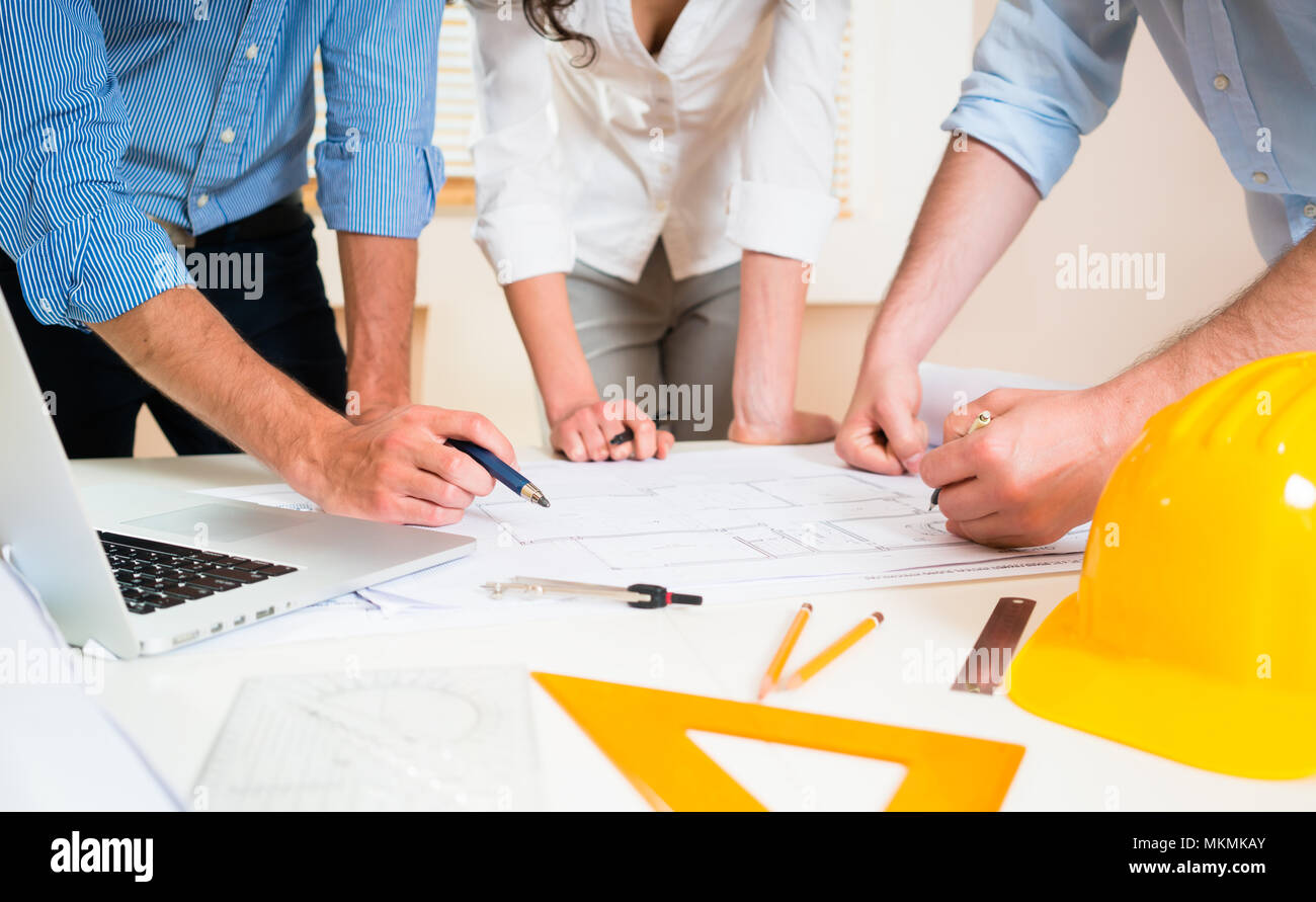 Construction project planning hi-res stock photography and images - Alamy