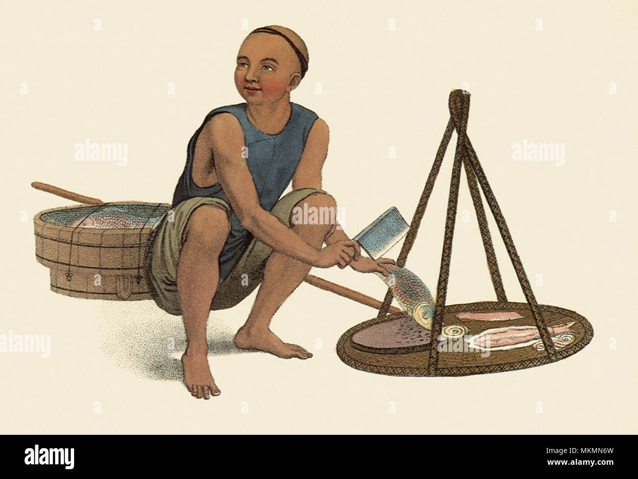 Chinese cleaver hi-res stock photography and images - Alamy