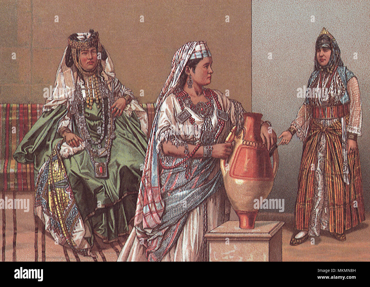 Three Algerian Women Stock Photo - Alamy