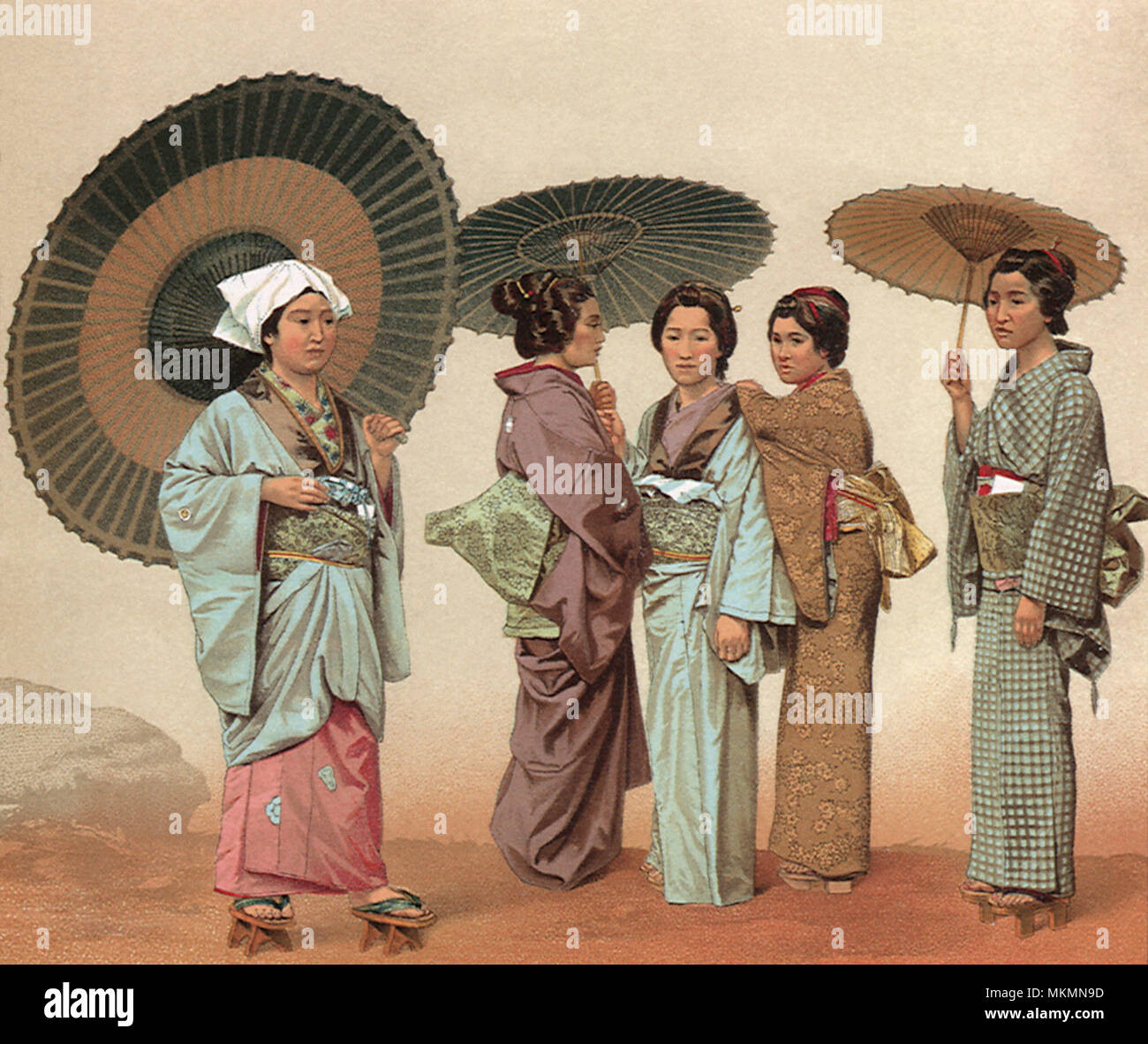 Historical japanese women hi-res stock photography and images - Alamy