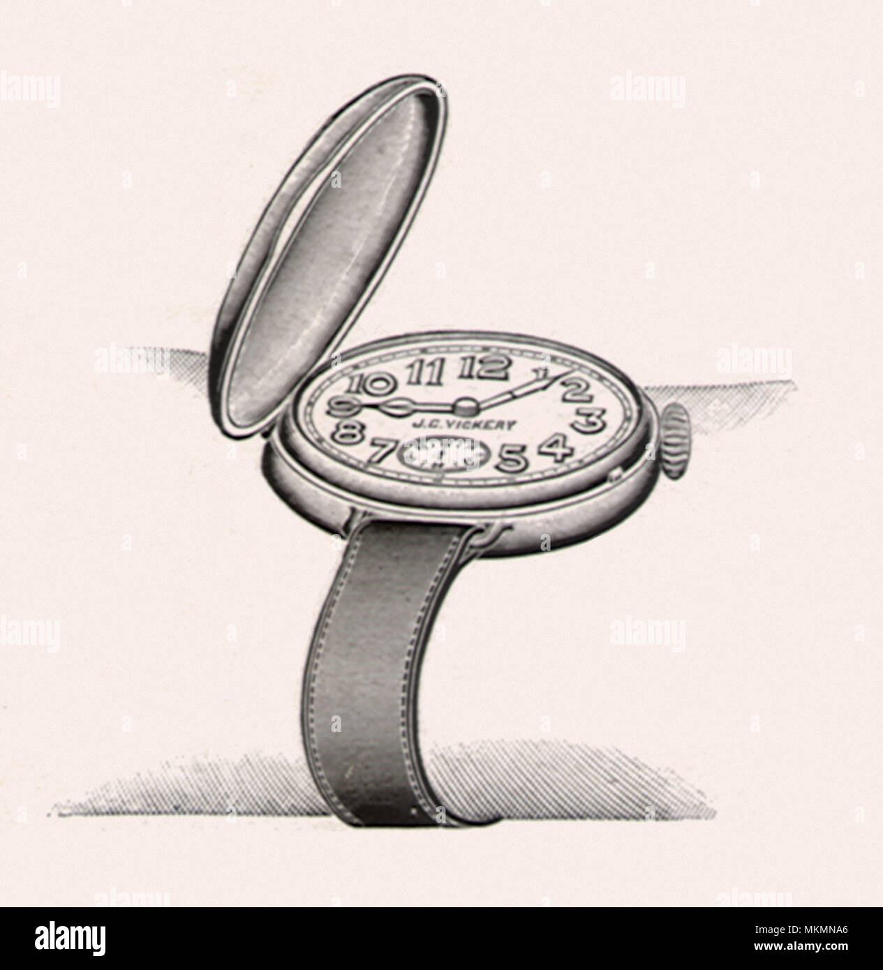 Watch with A Cover Stock Photo - Alamy