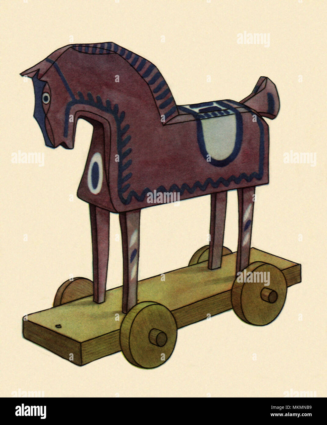 Toy horse hi-res stock photography and images - Alamy