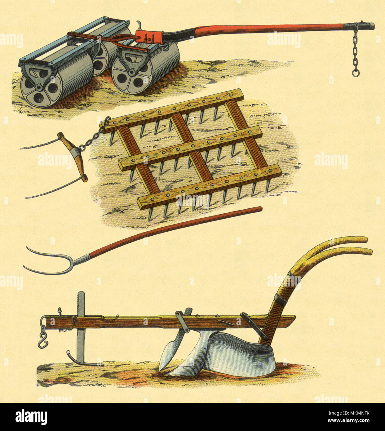 Farming roller hi-res stock photography and images - Alamy