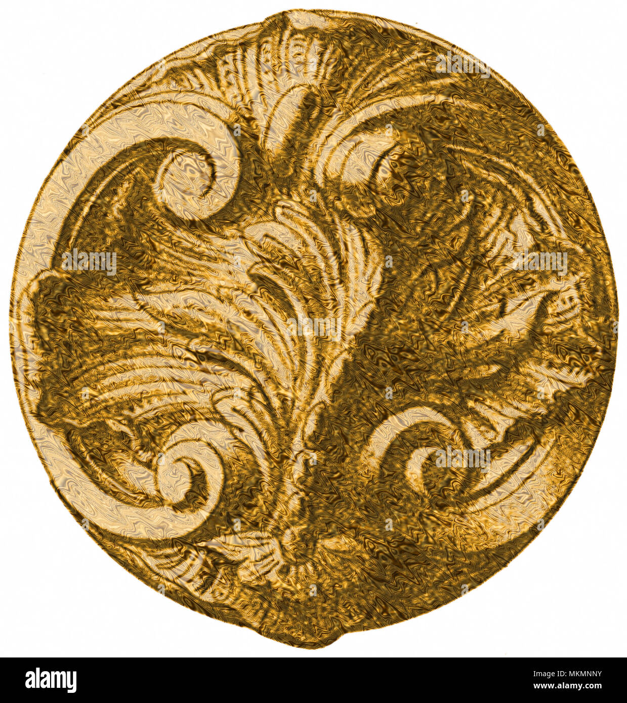 Large Leaf Disc Stock Photo - Alamy