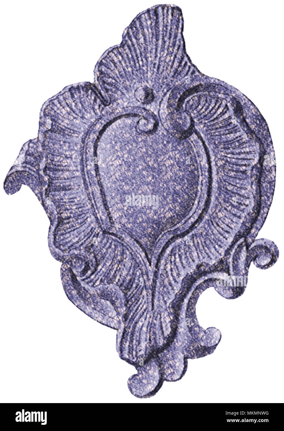 Mottled Purple Heart Stock Photo - Alamy