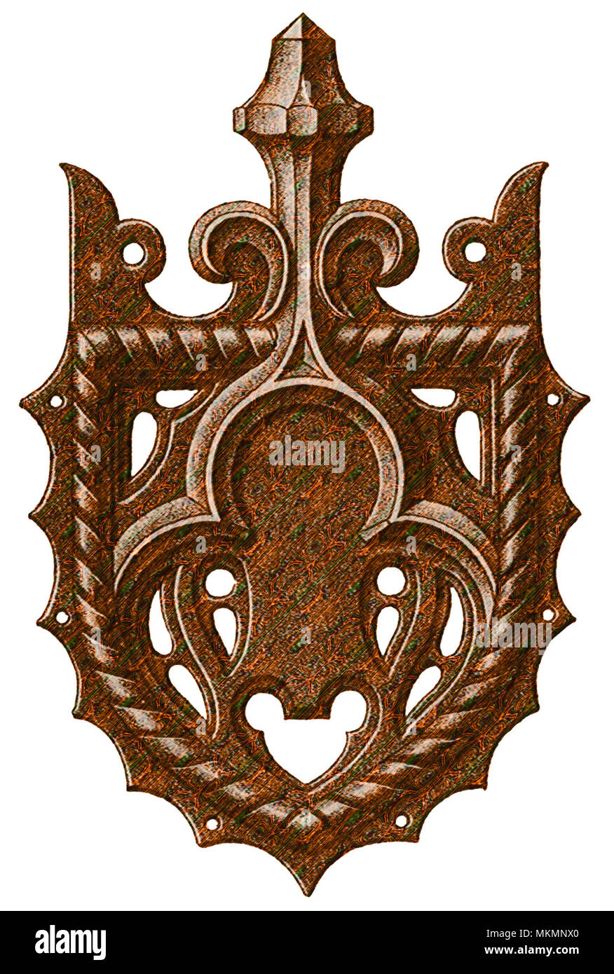 Trefoil design hi-res stock photography and images - Alamy