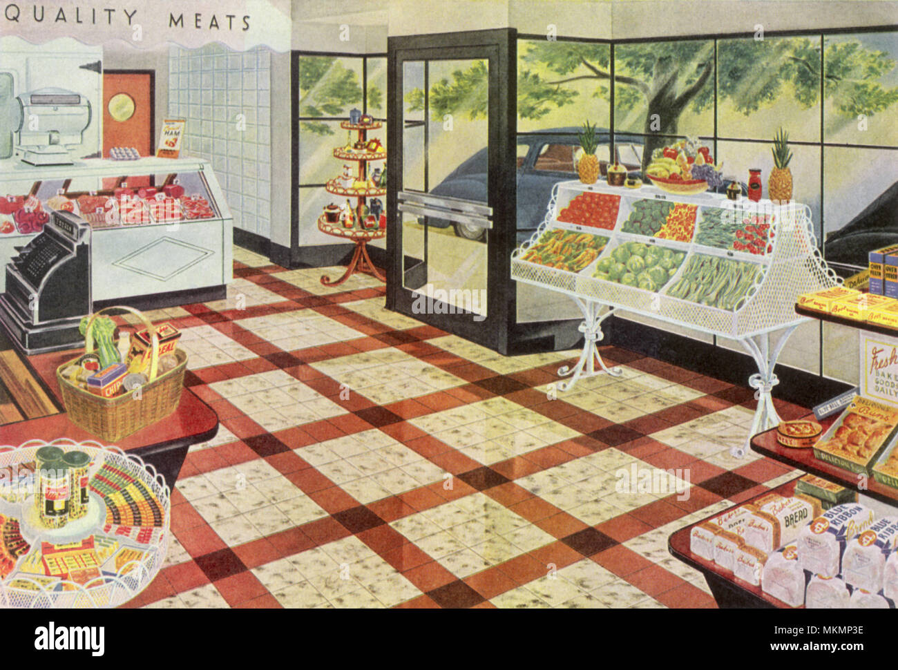 Small Grocery Store Stock Photo - Alamy